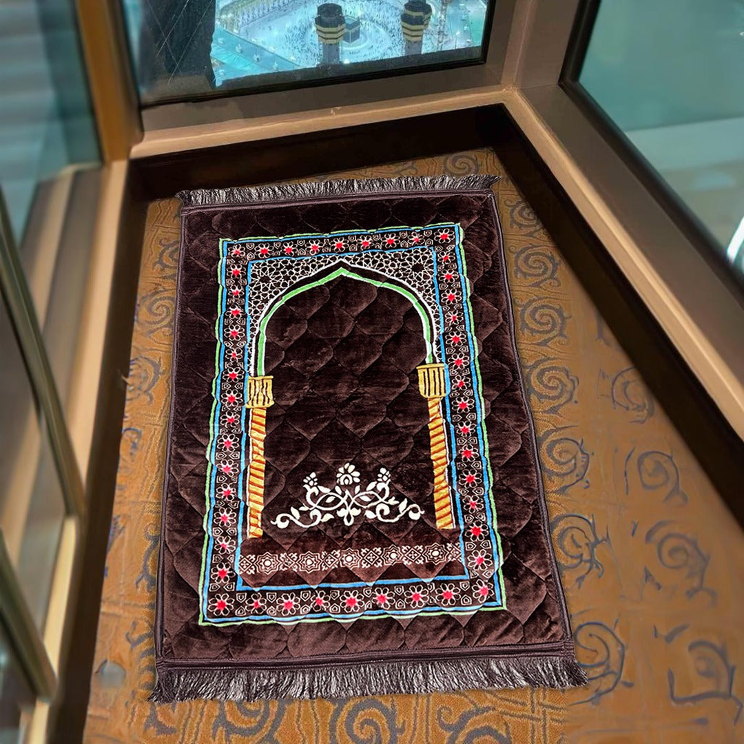 Soft Velvet Budget Series Prayer Mat – Al Sujood