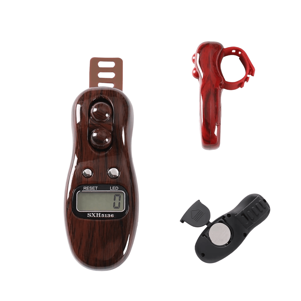 New Digital Tasbih With LED Mini Electronics Battery Replaceable Tally ...